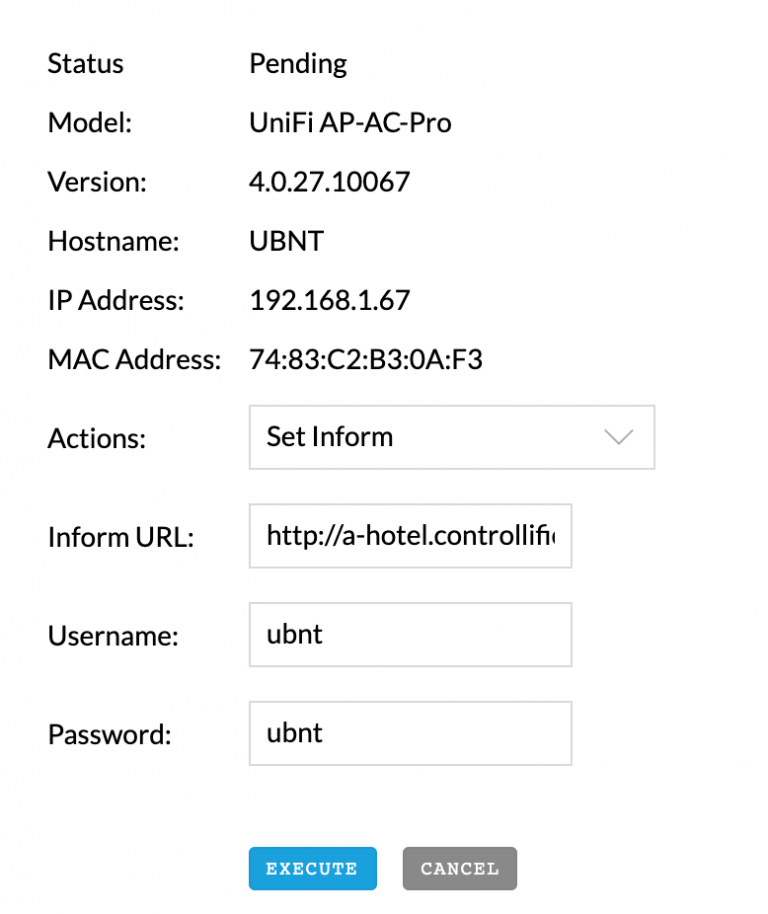 Adopt UniFi Devices to Your Cloud Controller - Controllific